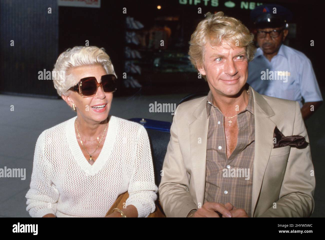 Lana Turner and Eric Root Circa 1980's Credit: Ralph Dominguez ...