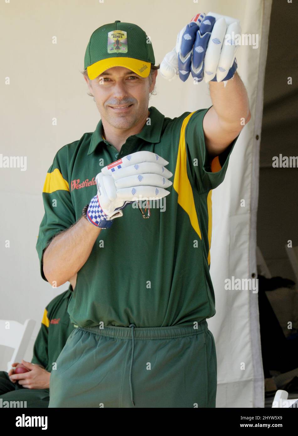 Cameron Daddo at the Westfield Hollywood Ashes Cricket Match held at ...