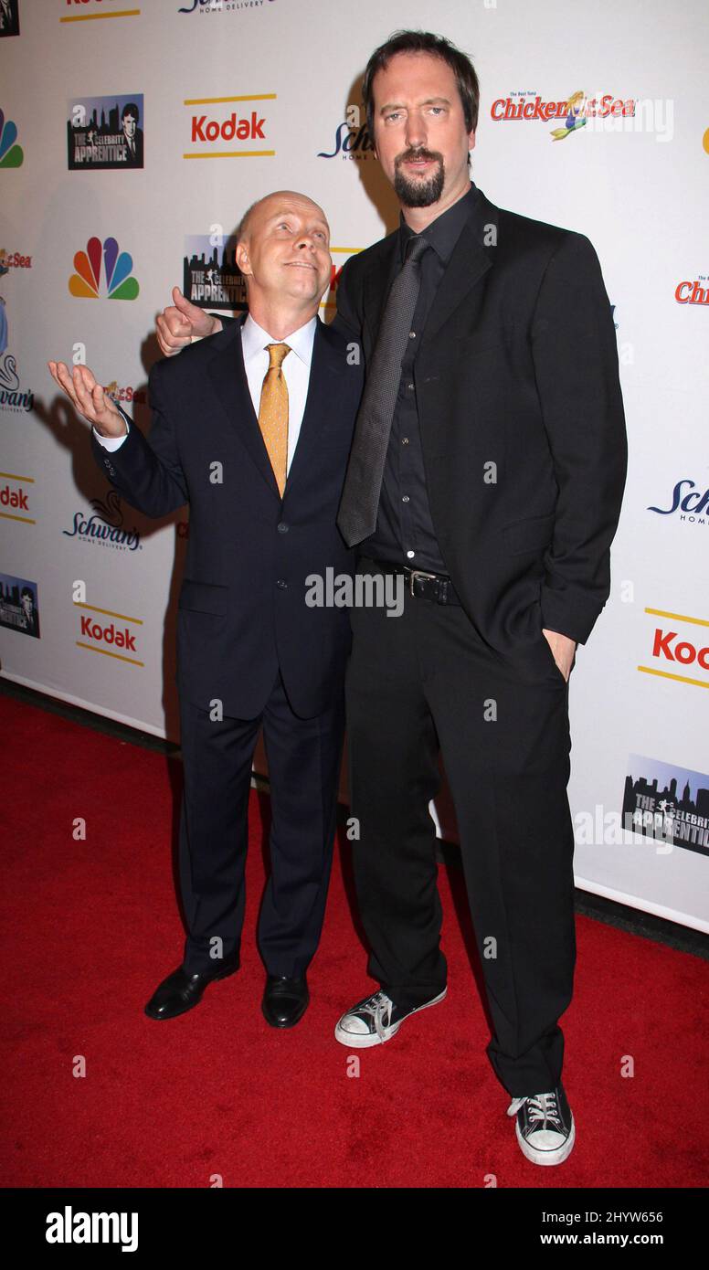 Scott Hamilton and Tom Green at "The Celebrity Apprentice" Live Season ...