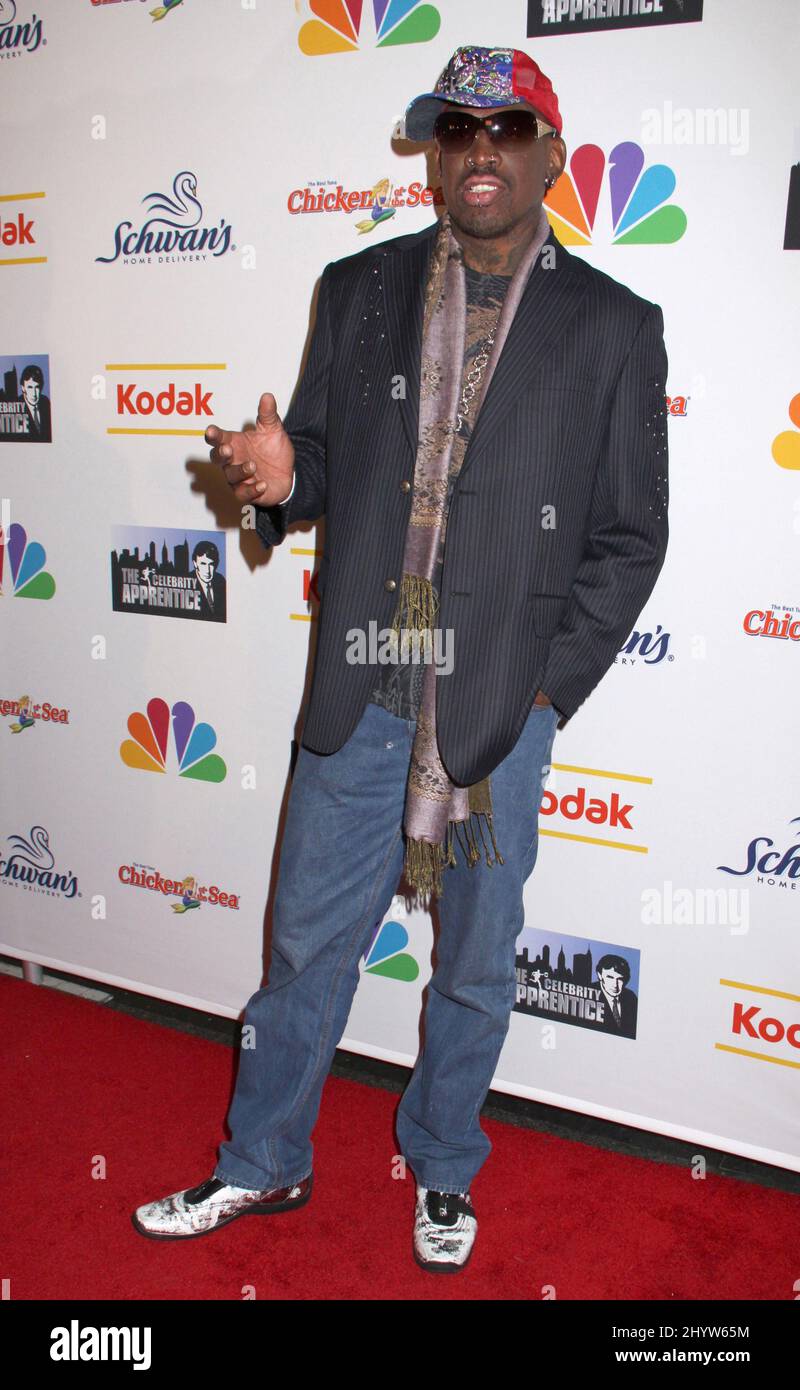 Dennis Rodman at "The Celebrity Apprentice" Live Season Finale held at ...