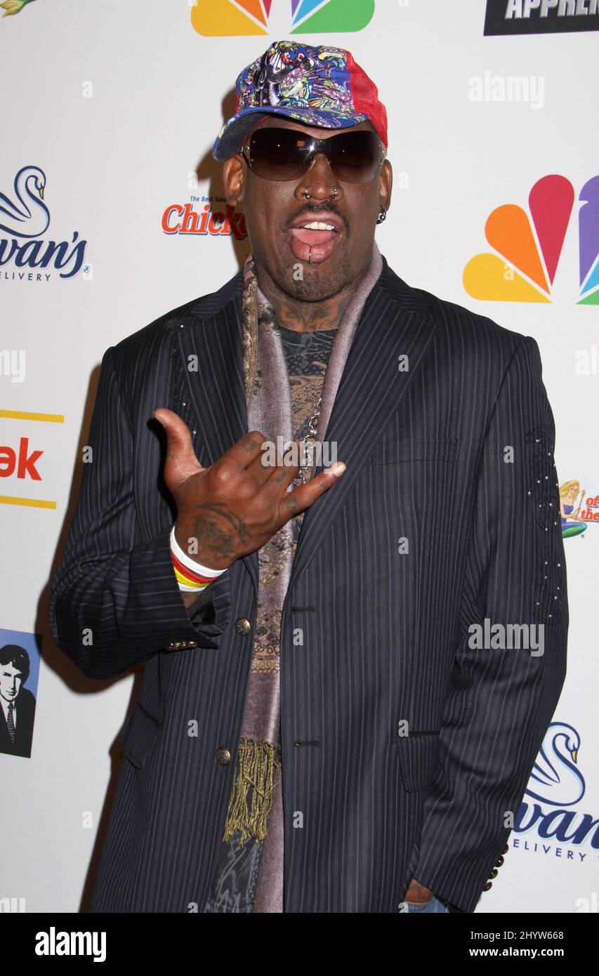 Dennis Rodman at "The Celebrity Apprentice" Live Season Finale held at ...