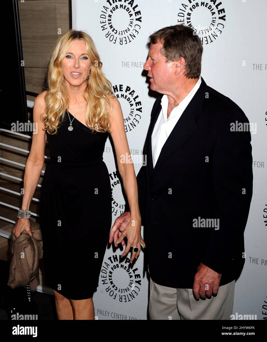 Alana Stewart and Ryan O'Neal at the "Farrah's Story" World Premiere ...