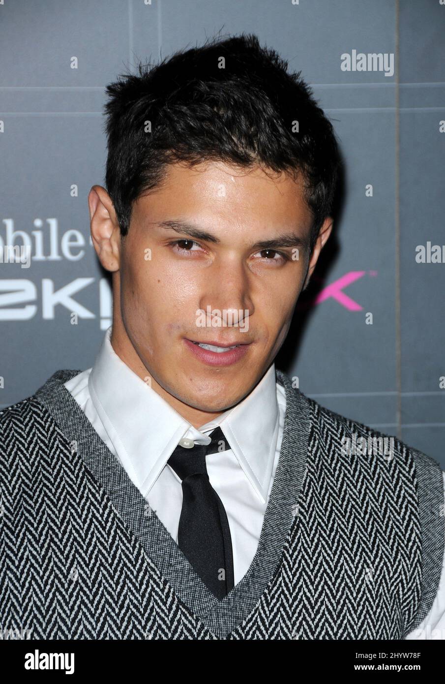 Alex Meraz at the Los Angeles Launch of "T-Mobile Sidekick LX" held At ...