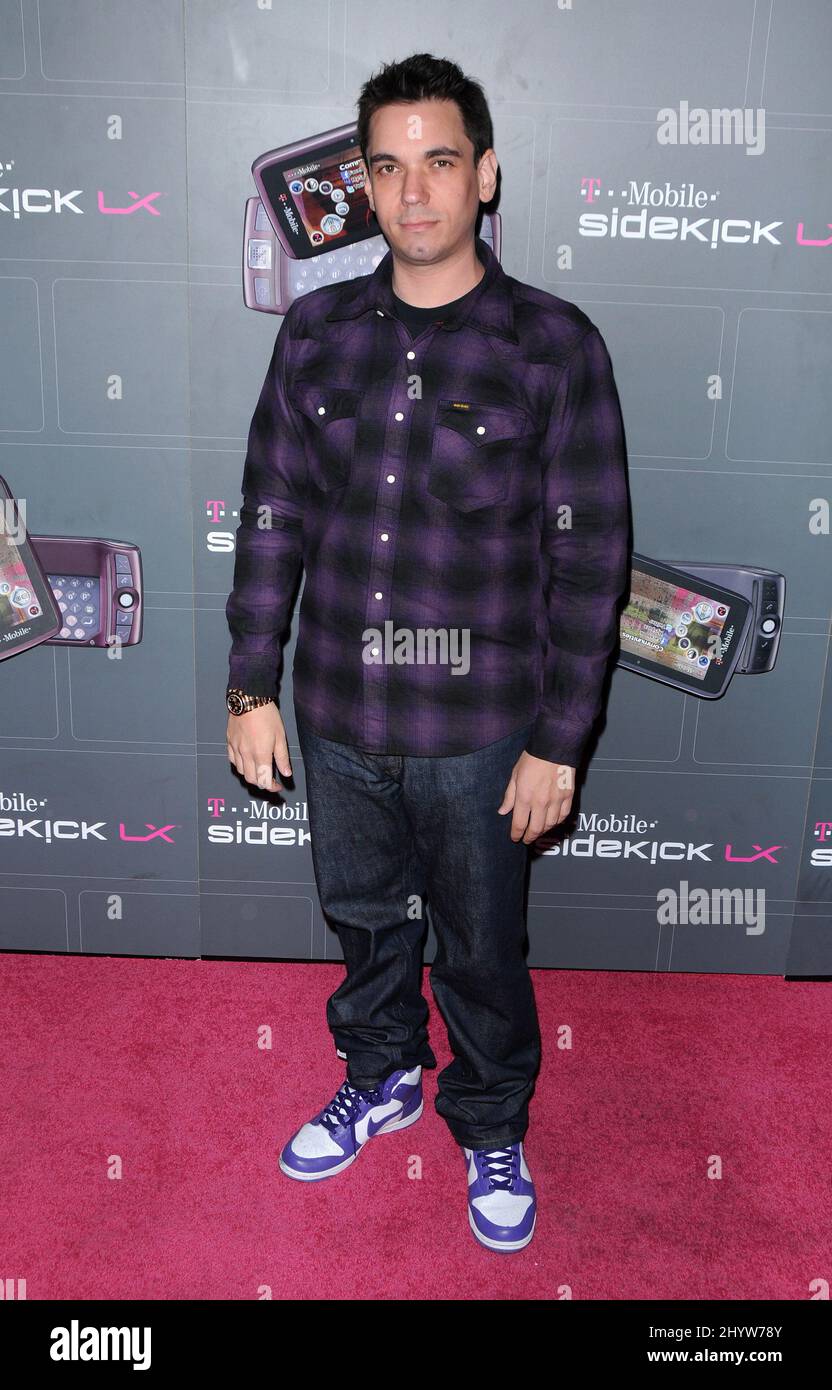 Adam Goldstein at the Los Angeles Launch of "T-Mobile Sidekick LX" held ...