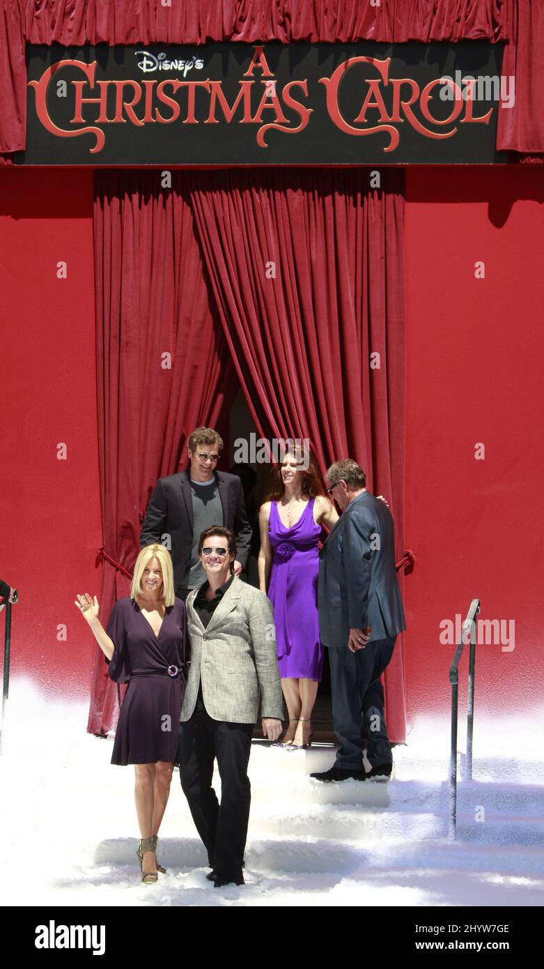Colin Firth, Leslie Zemeckis, Robert Zemeckis, Jenny McCarthy and Jim ...