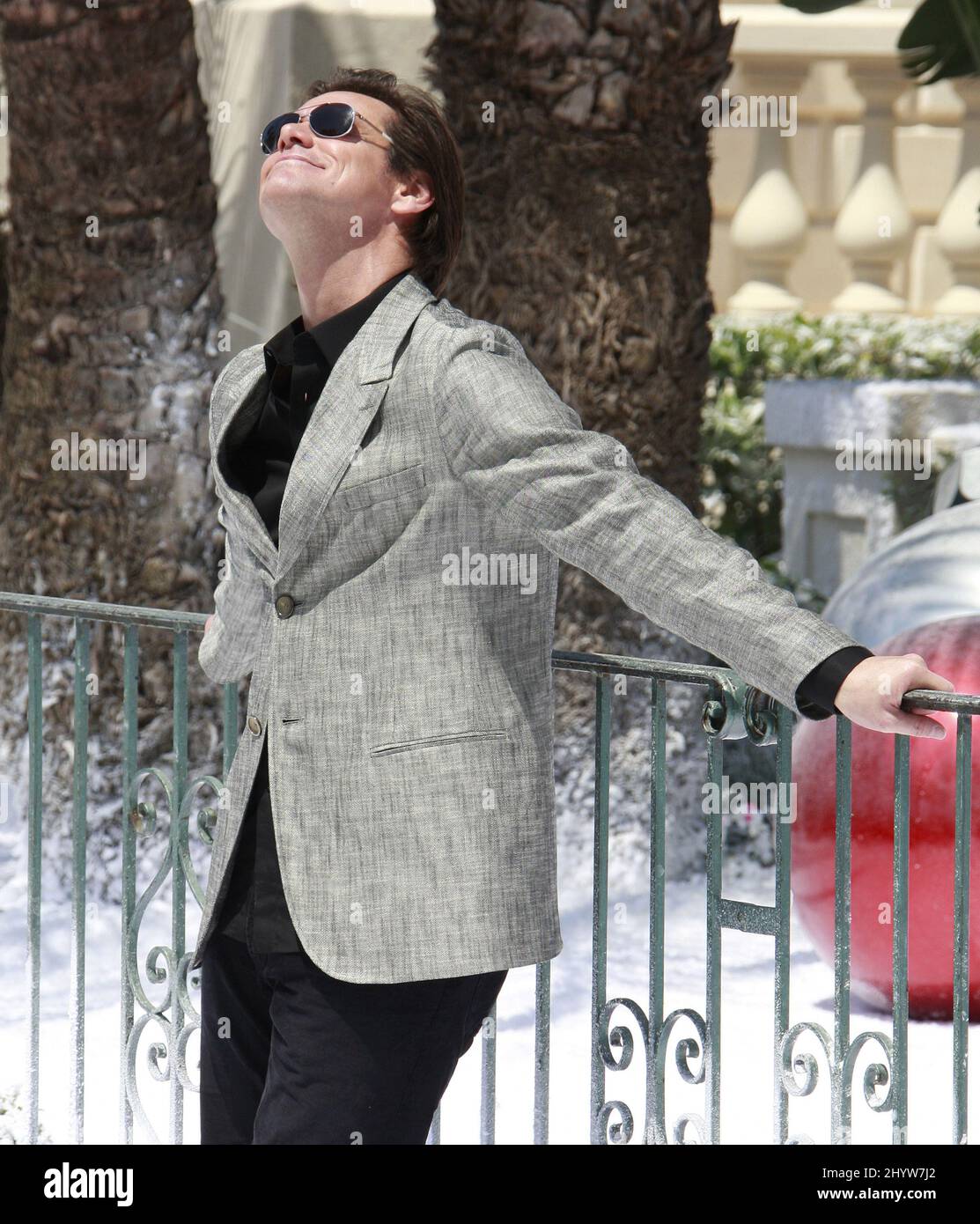 Jim Carrey at a photocall for Disney's film, 'A Christmas Carol', at ...