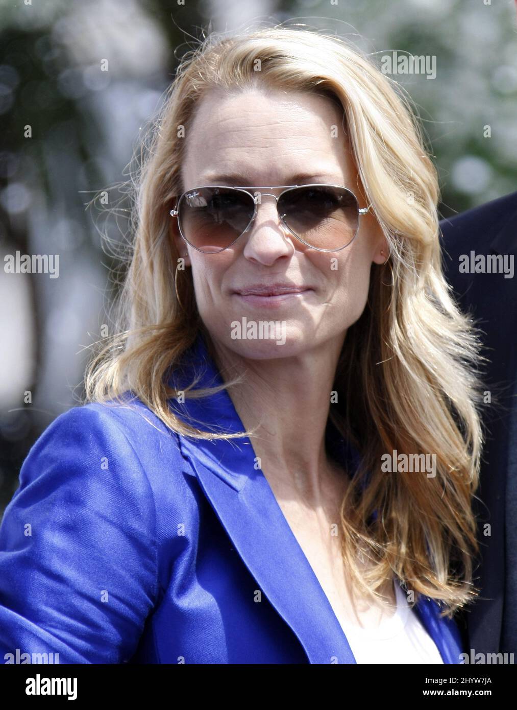 Robin Wright Penn at a photocall for Disney's film, 'A Christmas Carol ...