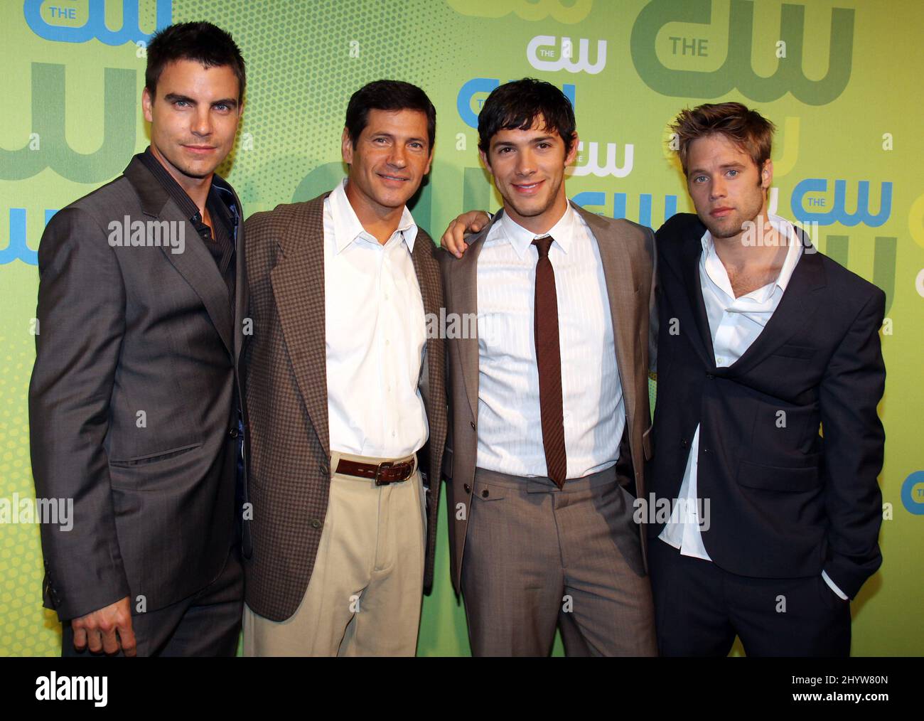 Colin Egglesfield, Thomas Calabro, Michael Rady and Shaun Sipos at the ...