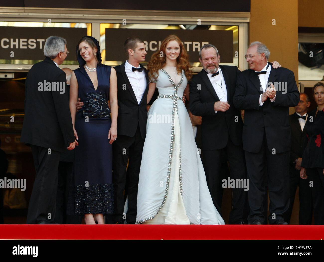 Amy Gilliam, Lily Cole, Terry Gilliam, Nicola Percorini, Verne Troyer ...