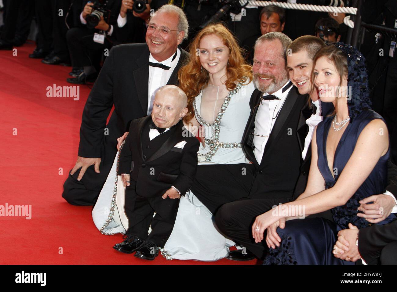 Amy Gilliam, Lily Cole, Terry Gilliam, Nicola Percorini, Verne Troyer ...