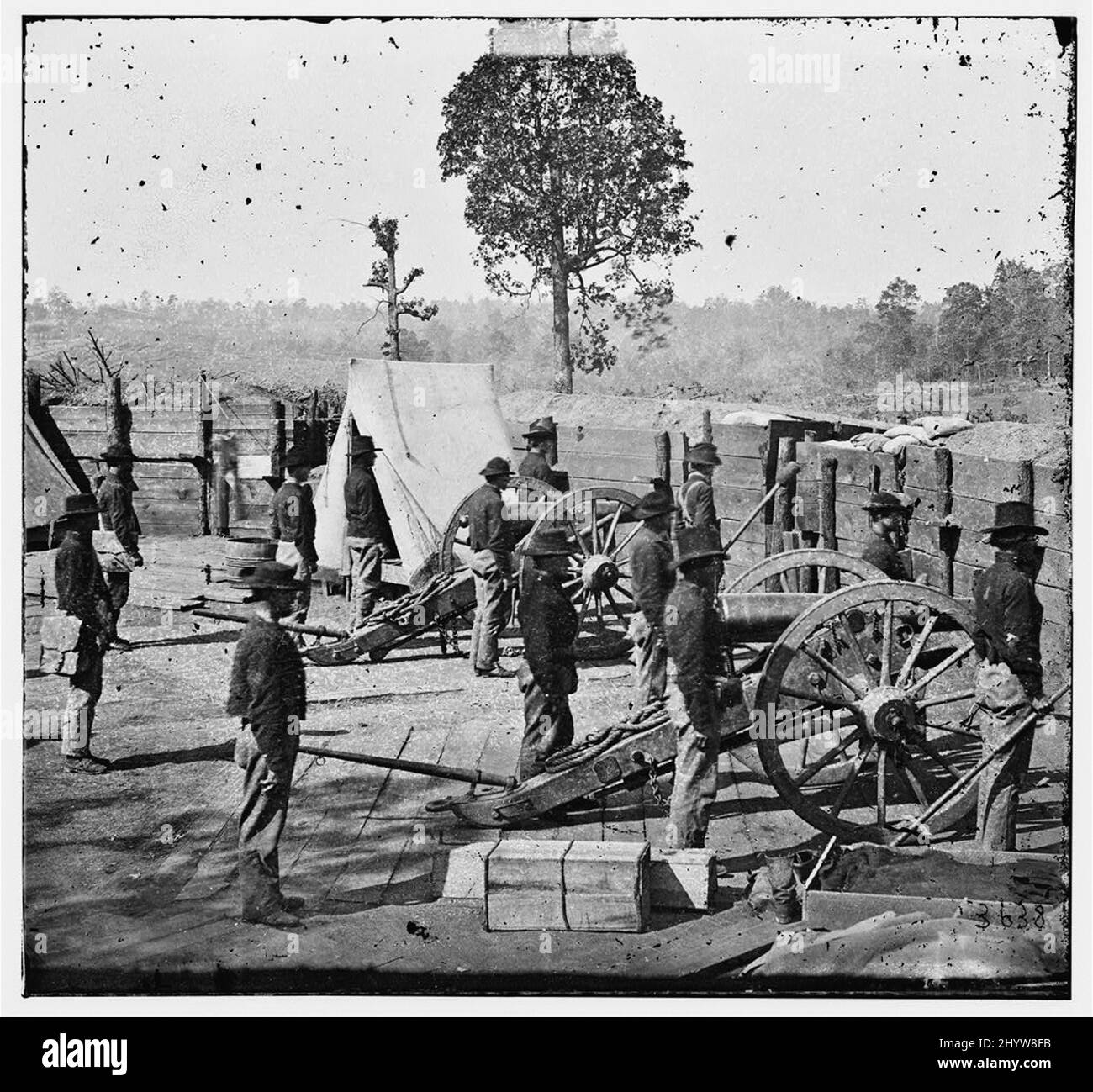 Vintage photo from the American Civil War 1860s Stock Photo - Alamy