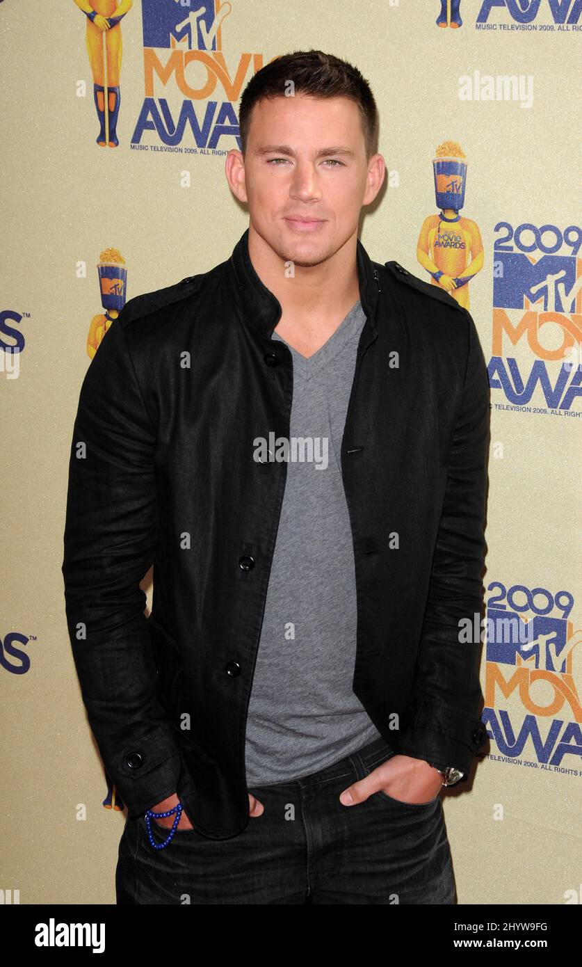 Channing Tatum arriving for the 18th annual MTV Movie Awards, held at ...