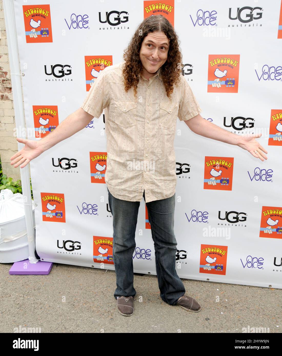 Weird Al Yankovic at the 3rd Annual Kidstock Music and Arts Festival ...