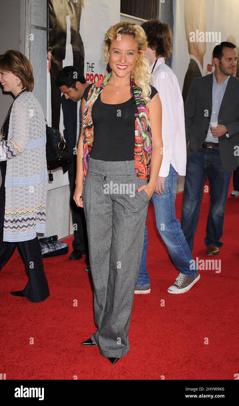 Lauren C. Mayhew at the world premiere of 'The Proposal', held at the ...