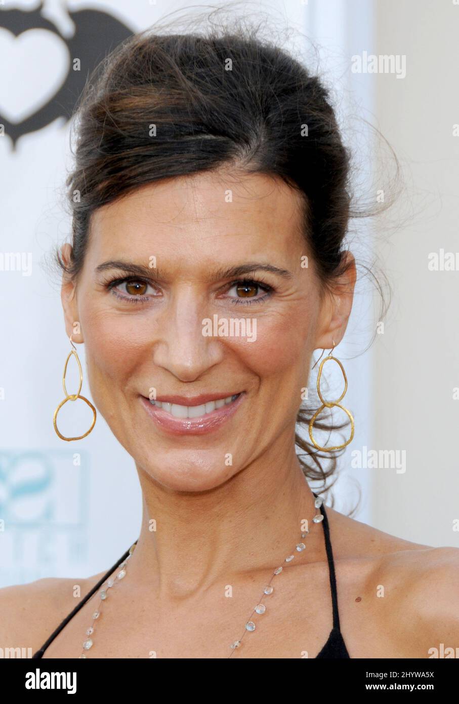 Perrey Reeves at a fashion show for the House of Harlow 1960 jewellery ...