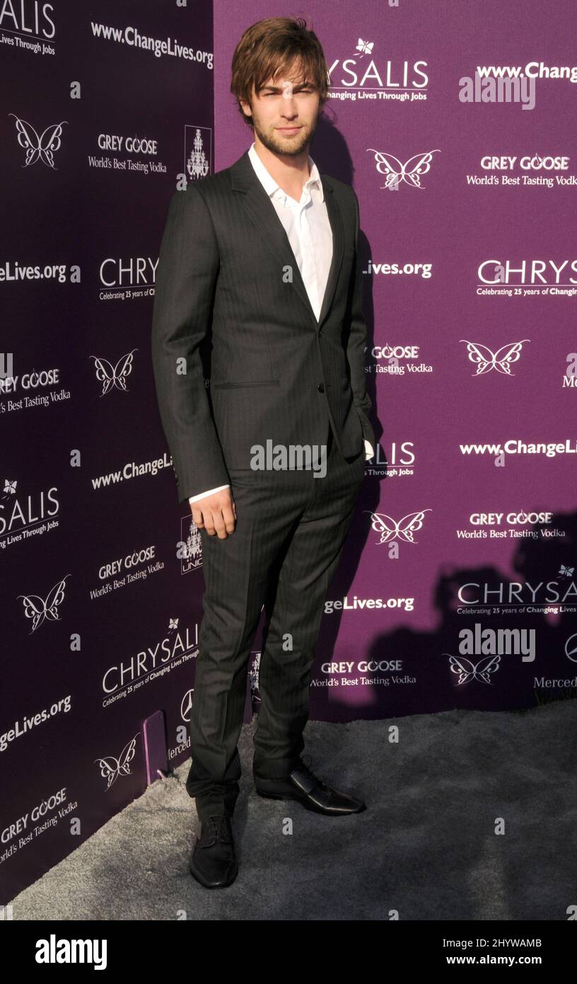 Chace Crawford at the 8th Annual Chrysalis Butterfly Ball benefit gala ...