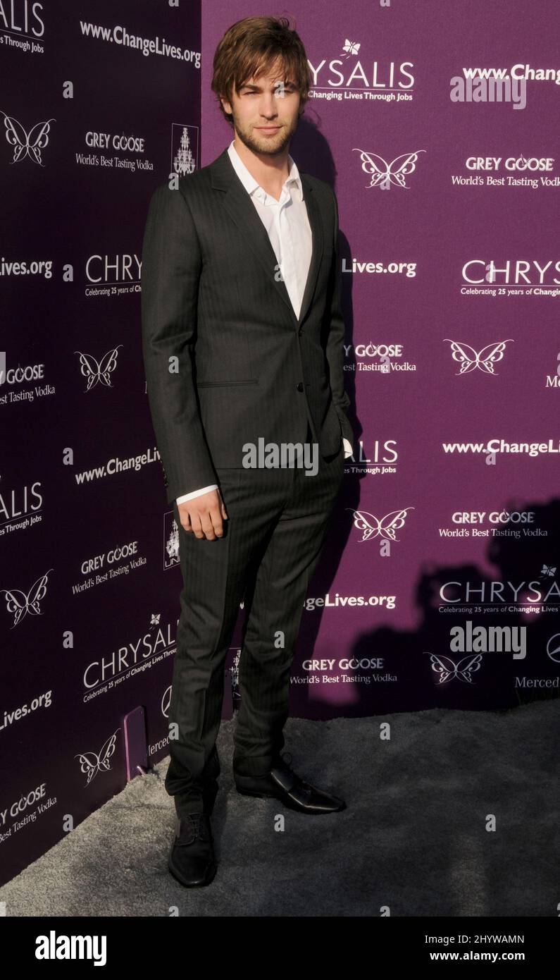 Chace Crawford at the 8th Annual Chrysalis Butterfly Ball benefit gala ...