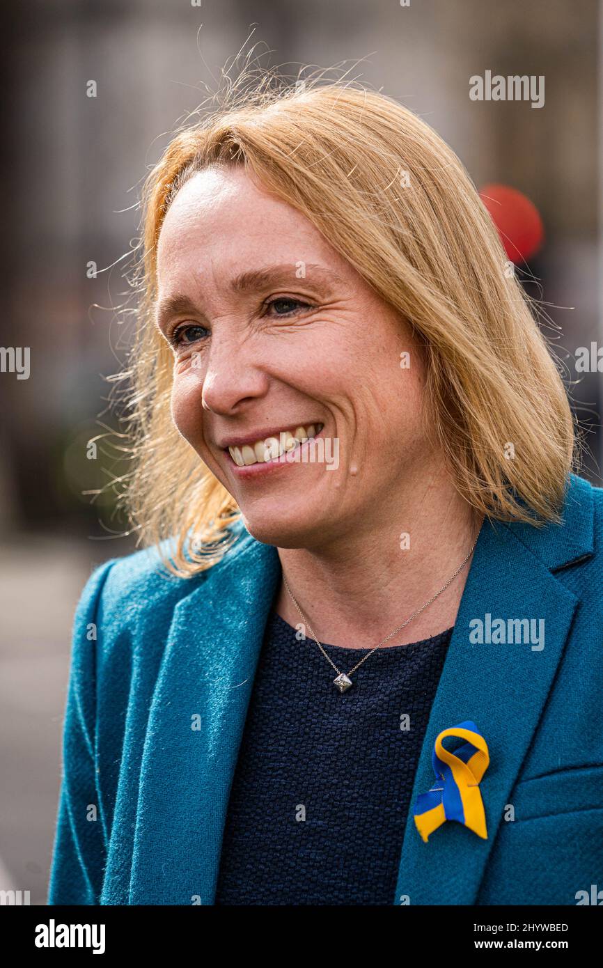 LONDON, UK. 15 March, 2022 . Helen Morgan, the newly elected Liberal ...