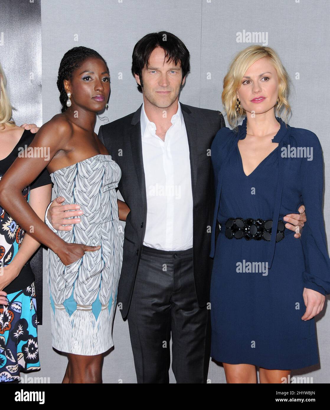 Rutina Wesley, Stephen Moyer and Anna Paquin at the "True Blood" Second ...