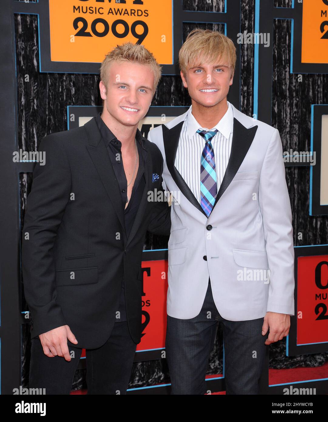 Carter Twins at the CMT Music Awards in Nashville, Tenn Stock Photo - Alamy