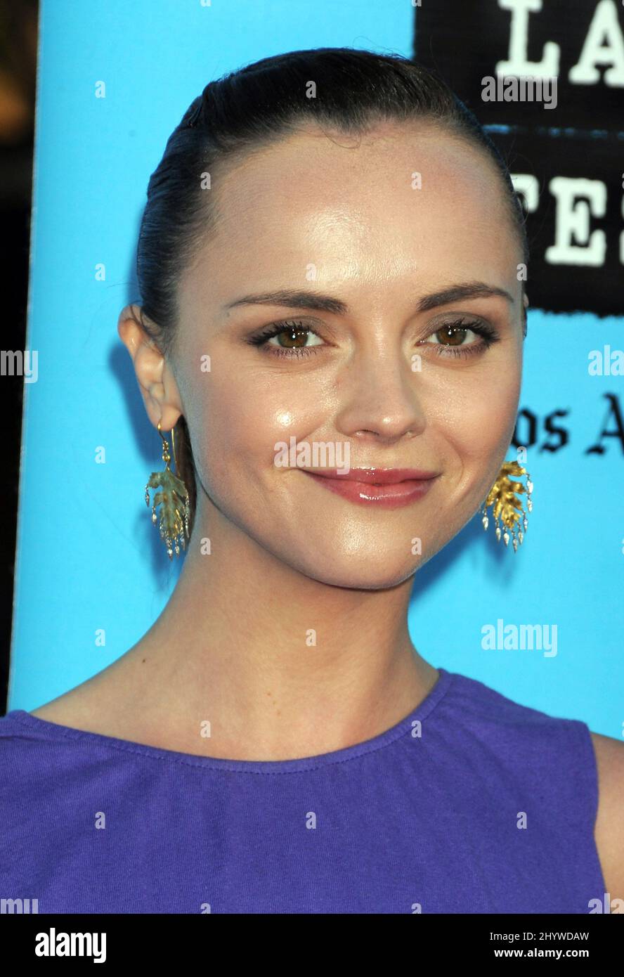 Christina Ricci at the "Paper Man" World Premiere at the Los Angeles ...