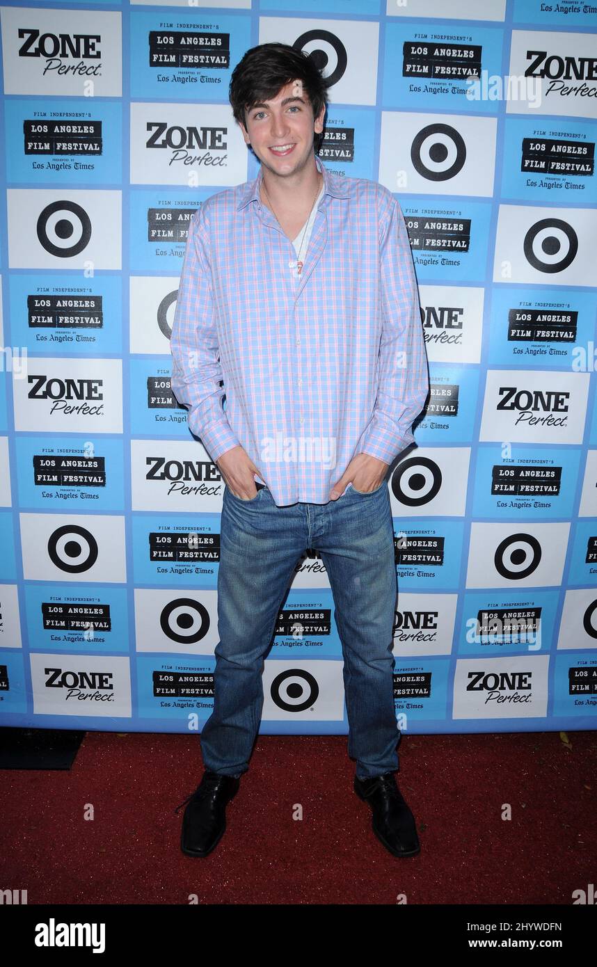 Nicholas Braun at the premiere of 'Dear Lemon Lima' at the Los Angeles ...