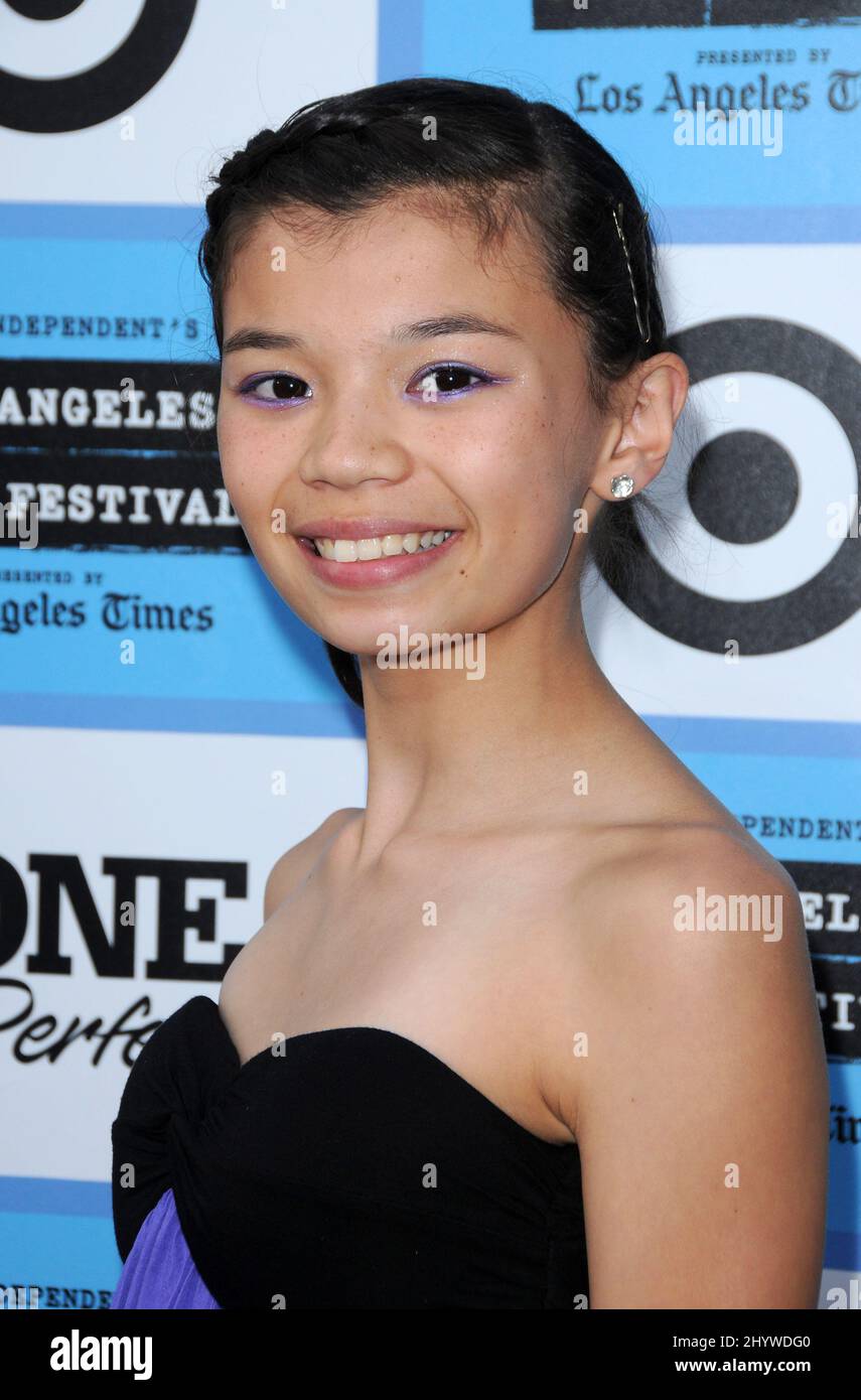 Taylor Finlon at the premiere of 'Dear Lemon Lima' at the Los Angeles ...