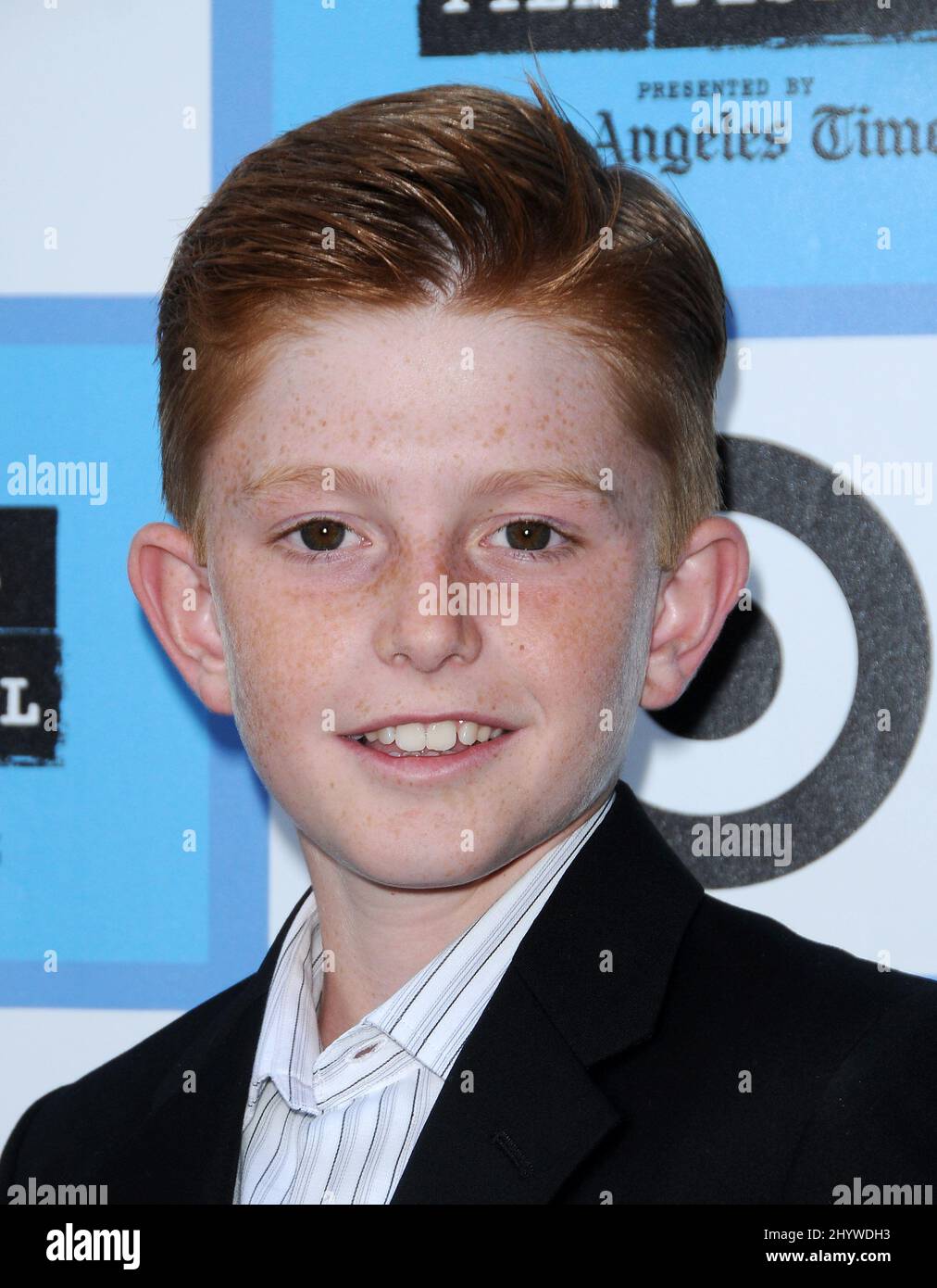 Zane Huett at the premiere of 'Dear Lemon Lima' at the Los Angeles Film ...