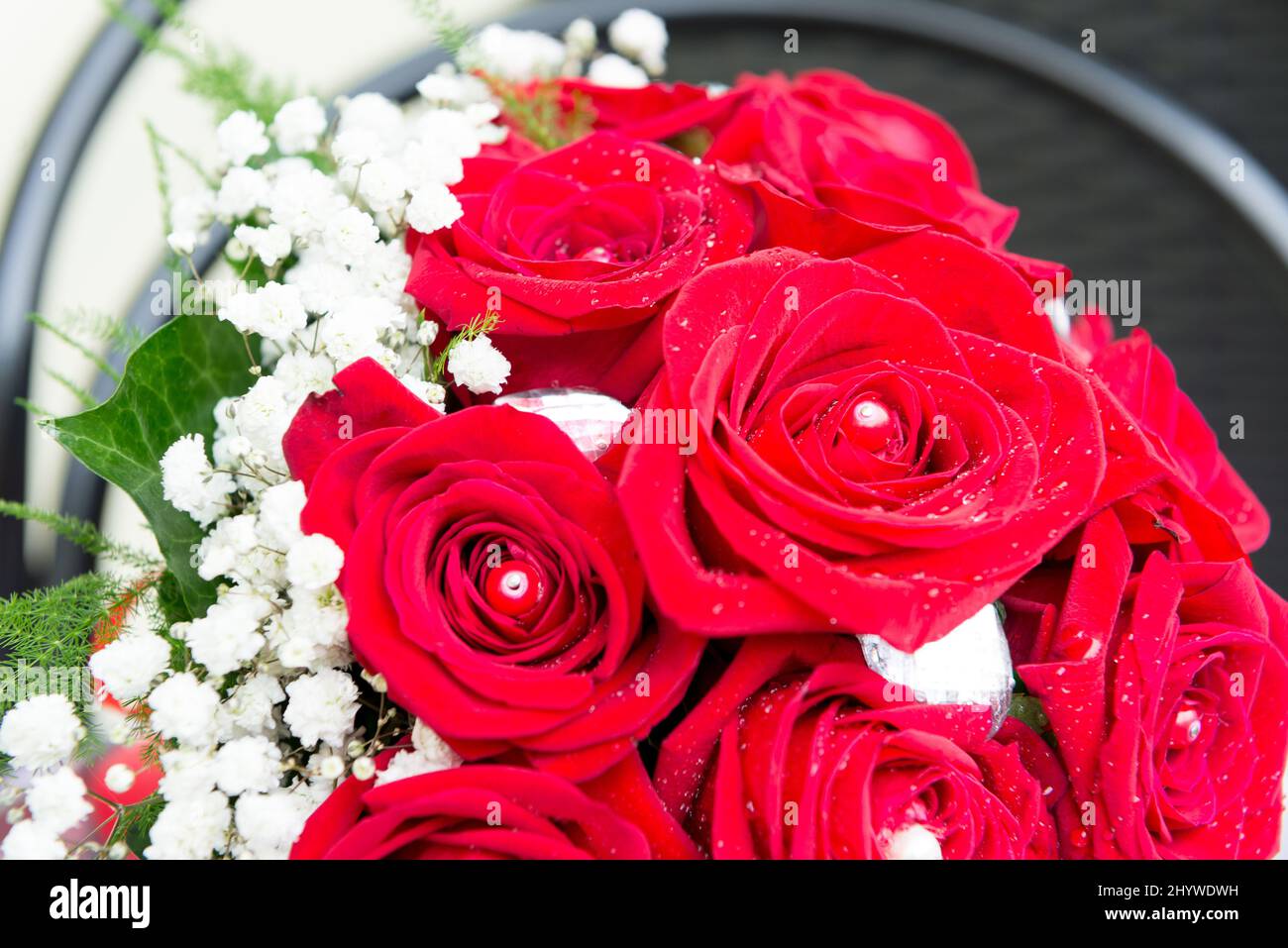 Close up shot of red roses Stock Photo - Alamy