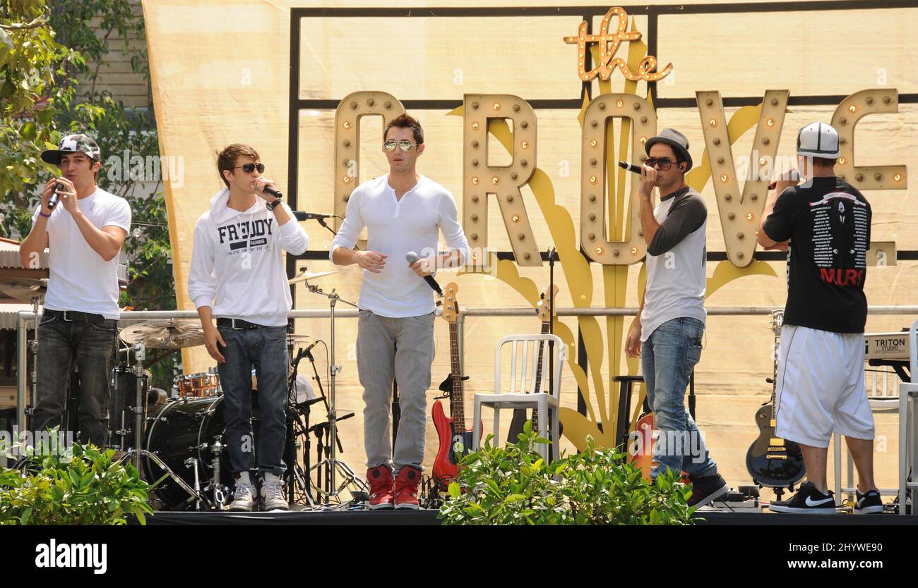 V Factory take part in a sound check prior to her performance at The ...