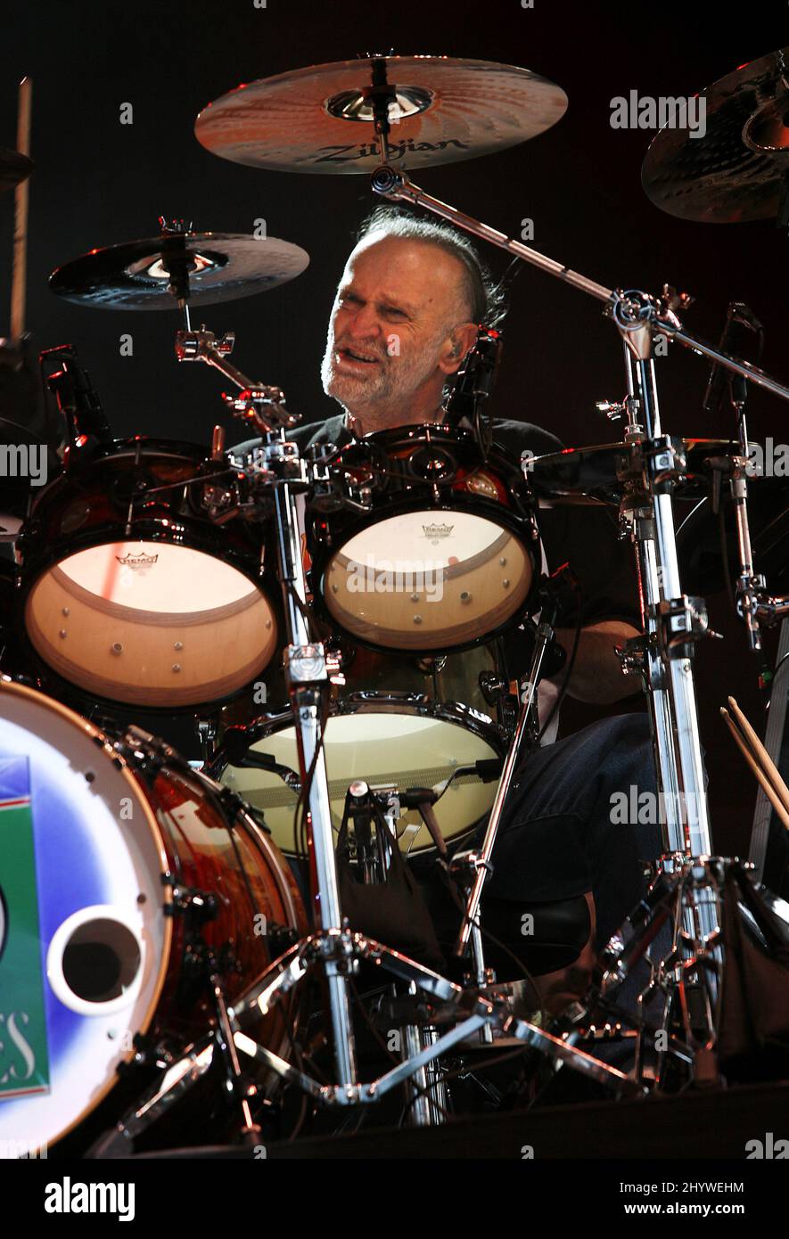 Michael Hossack from The Doobie Brothers performs in concert at the ...