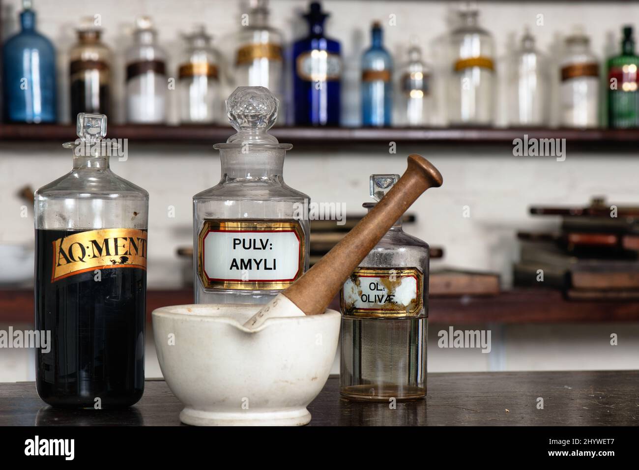 Victorian pharmacy hi-res stock photography and images - Alamy