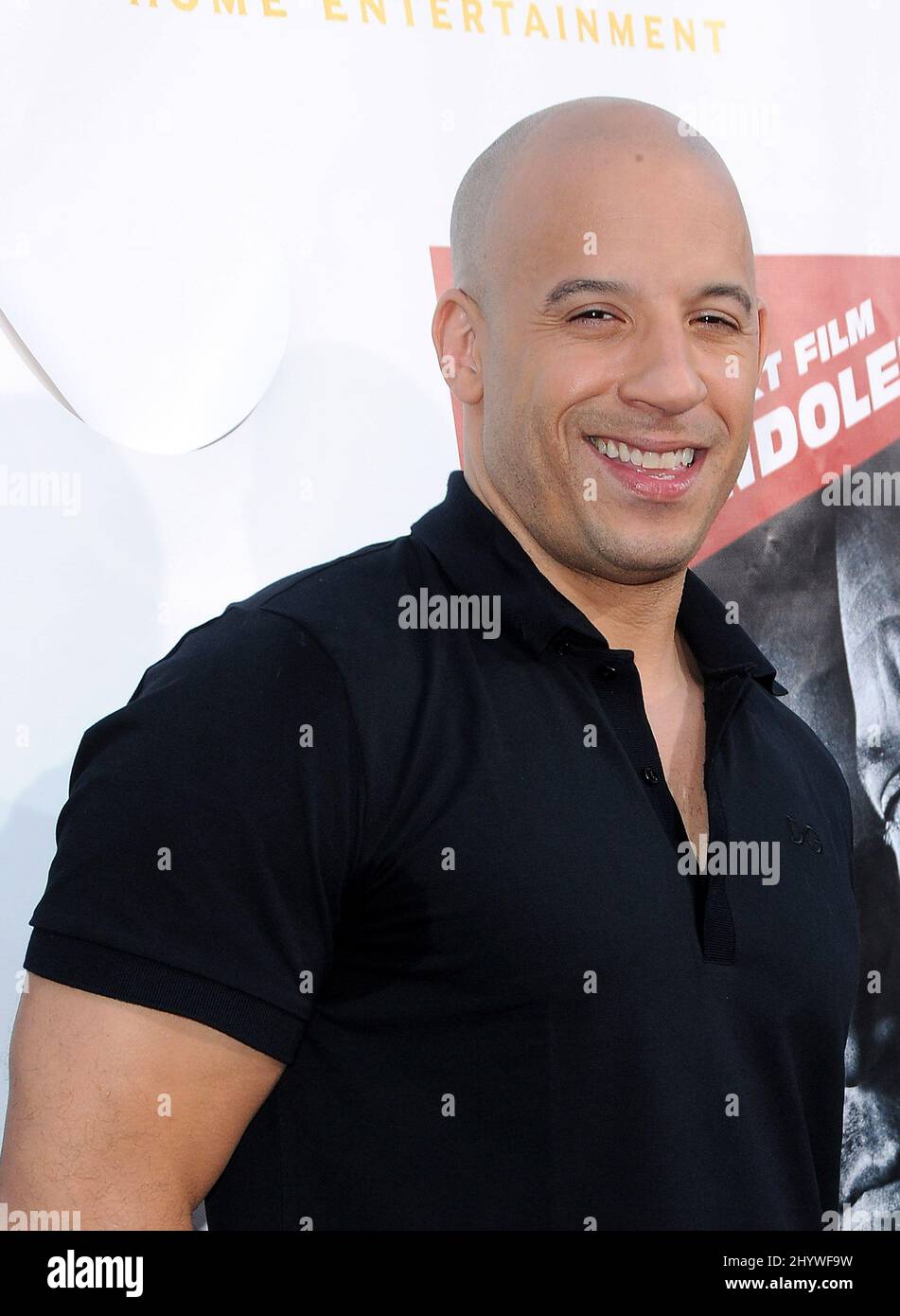 Vin Diesel at the "Los Bandoleros" U.S. Premiere. Held at Universal ...