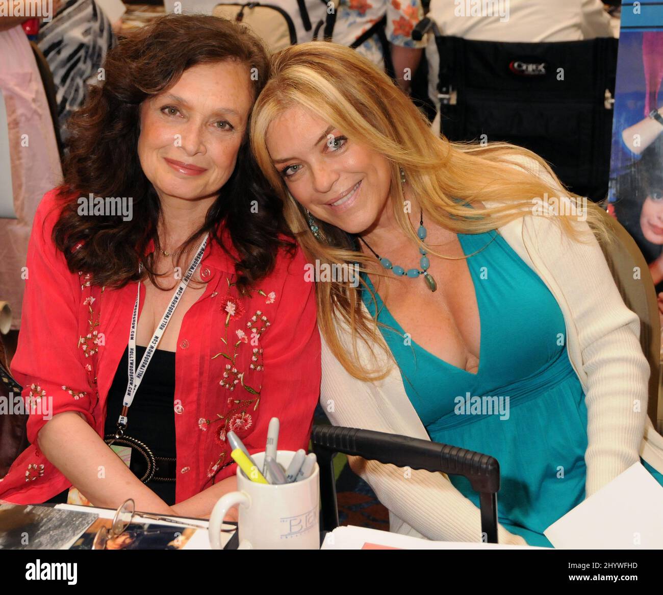 Deborah Van Valkenberg and Lydia Cornell at the The Hollywood ...