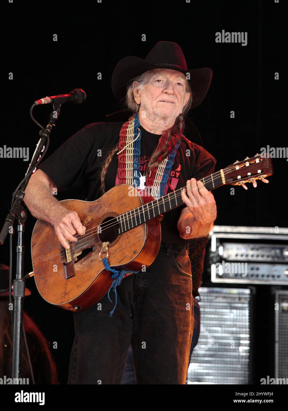 Willie Nelson in concert at at the Bethel Woods Center for the Arts ...