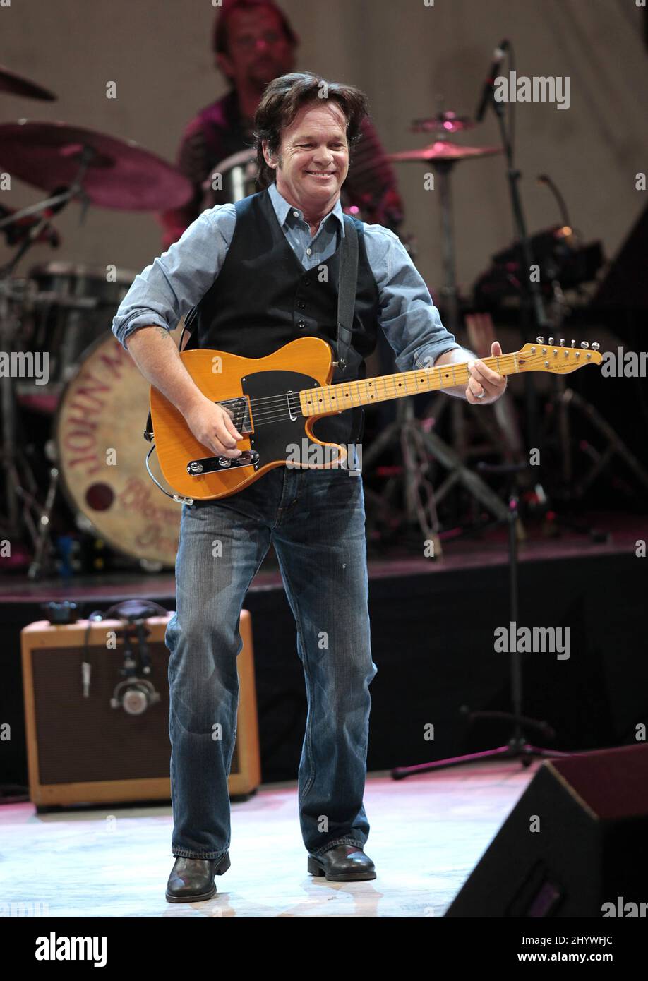 John Mellencamp in concert at at the Bethel Woods Center for the Arts ...