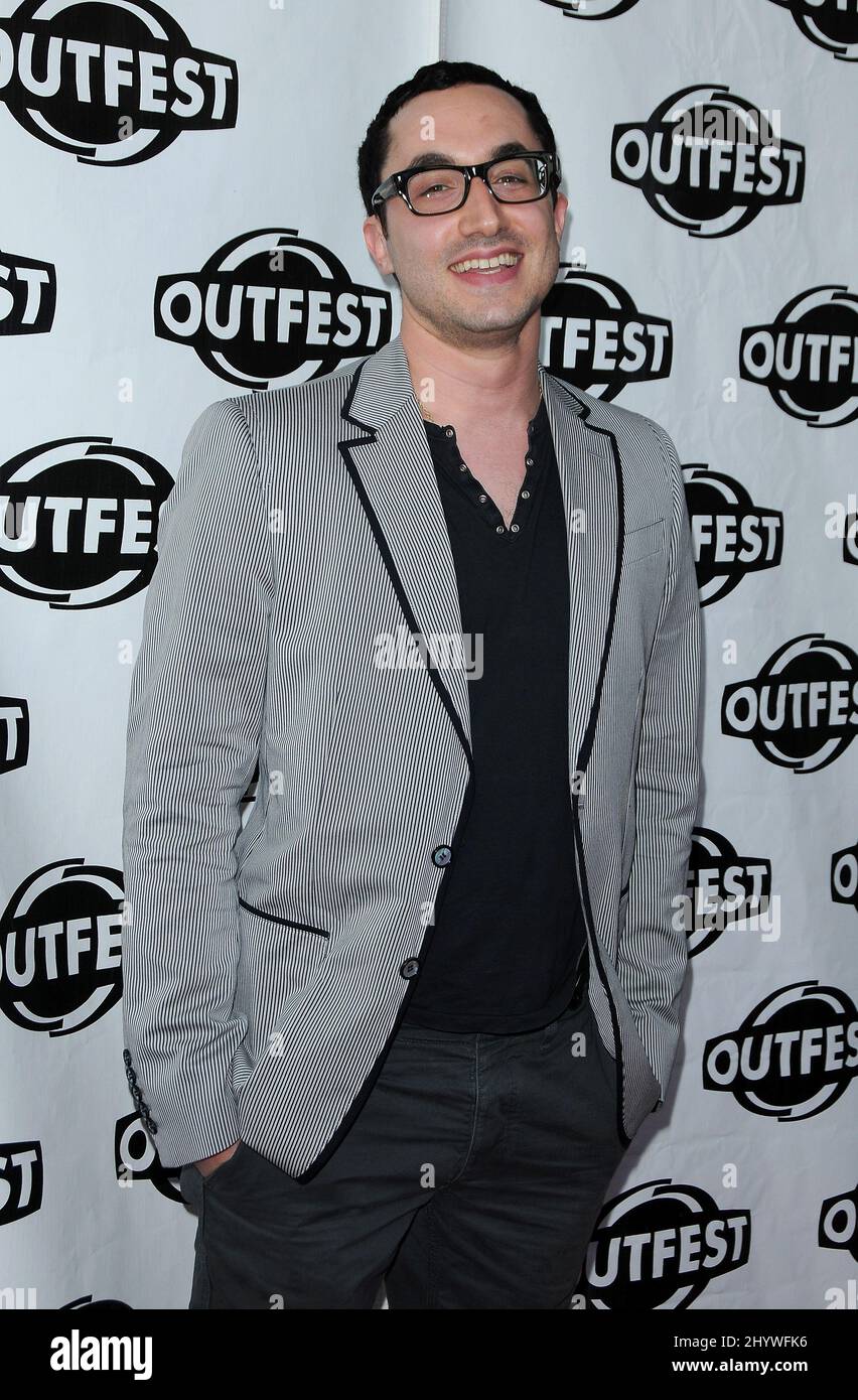 David Brind arrives at 'Dare' Closing Night Gala of Outfest held at the ...