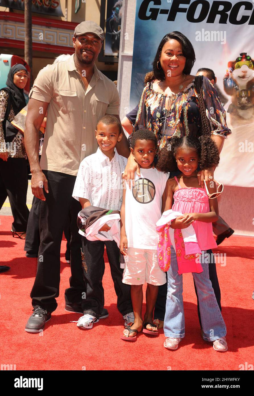 Antoine Fuqua, Lela Rochon arrive at the 'G-Force' World Premiere held ...