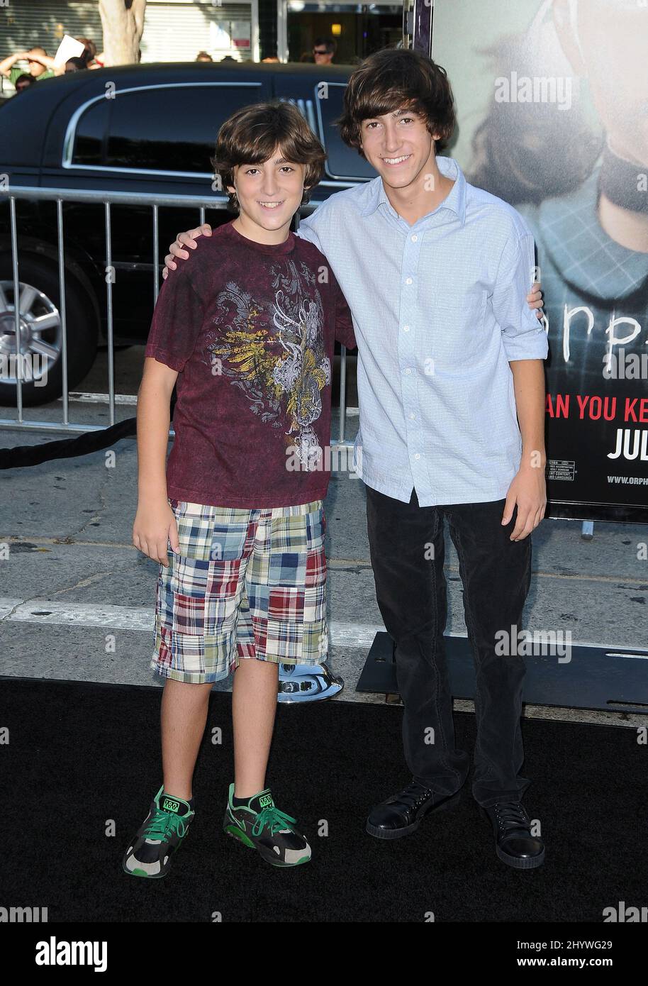 Vincent Martella at the "Orphan" Los Angeles Premiere, held at Mann ...