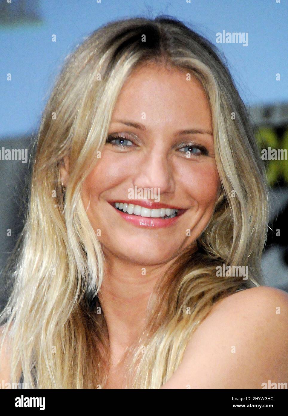 Cameron diaz comic con international hi-res stock photography and ...