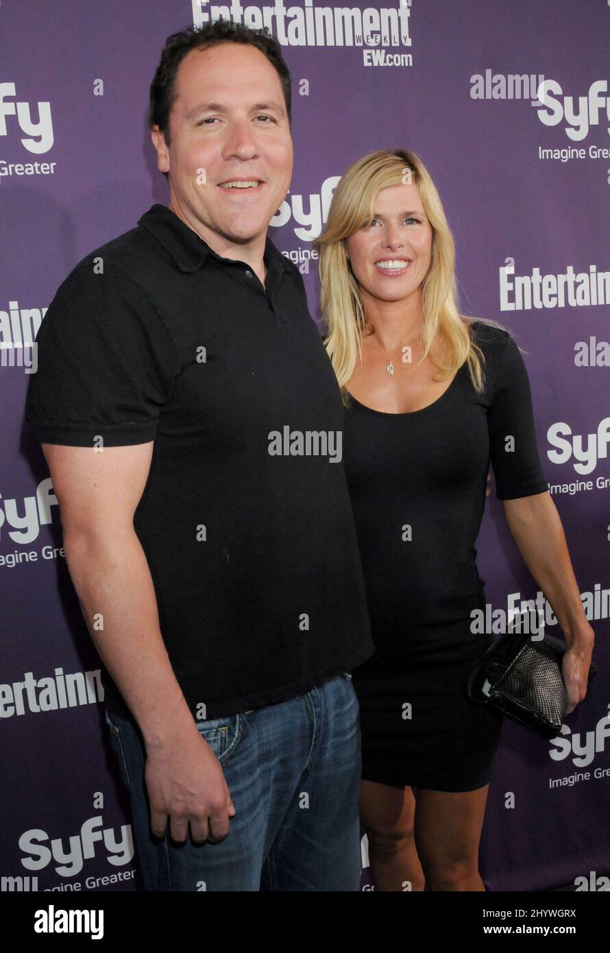 Jon favreau joya tillem entertainment hi-res stock photography and ...