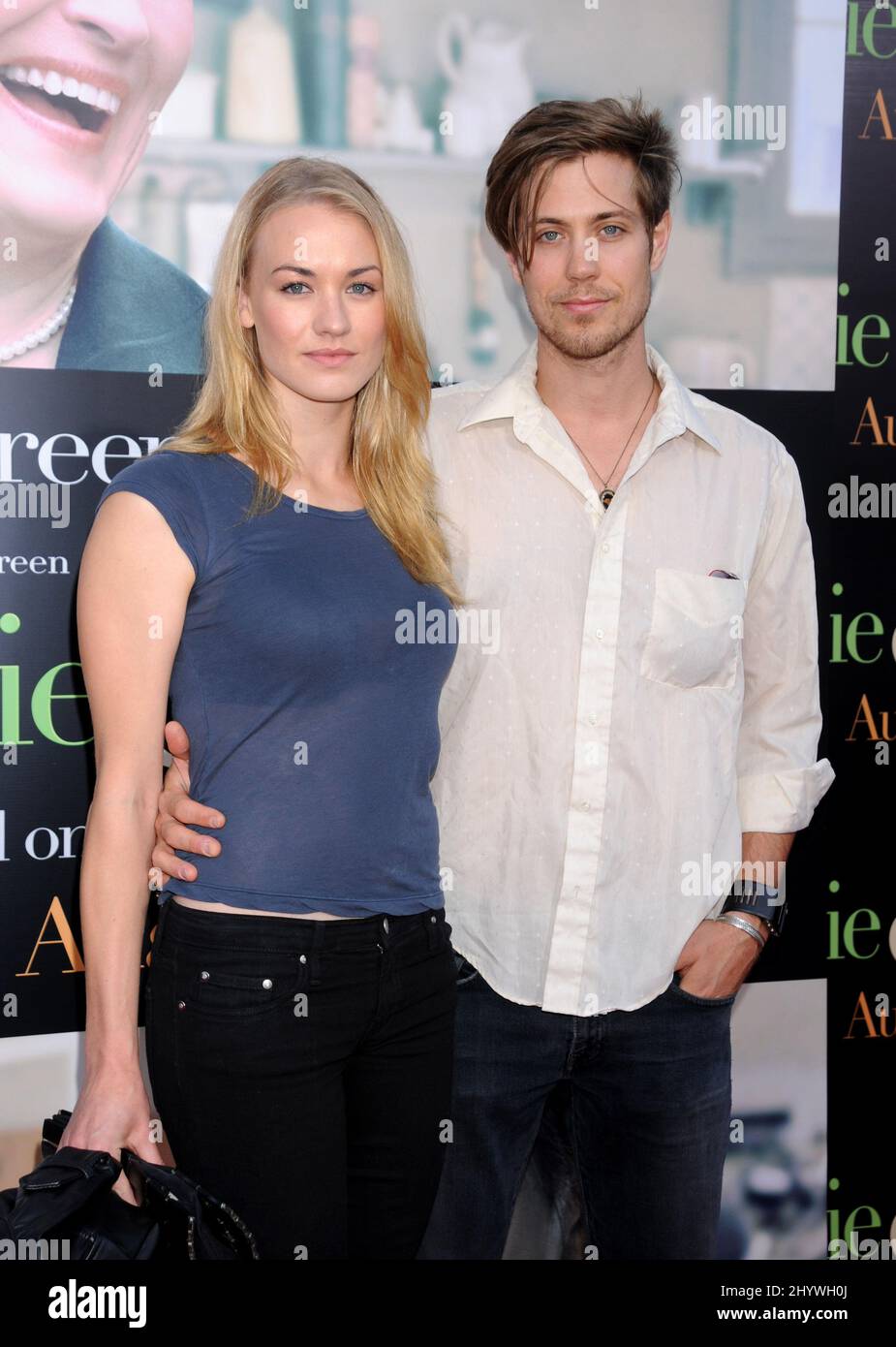 Yvonne Strahovski at the "Julie & Julia" Special Screening held at the ...