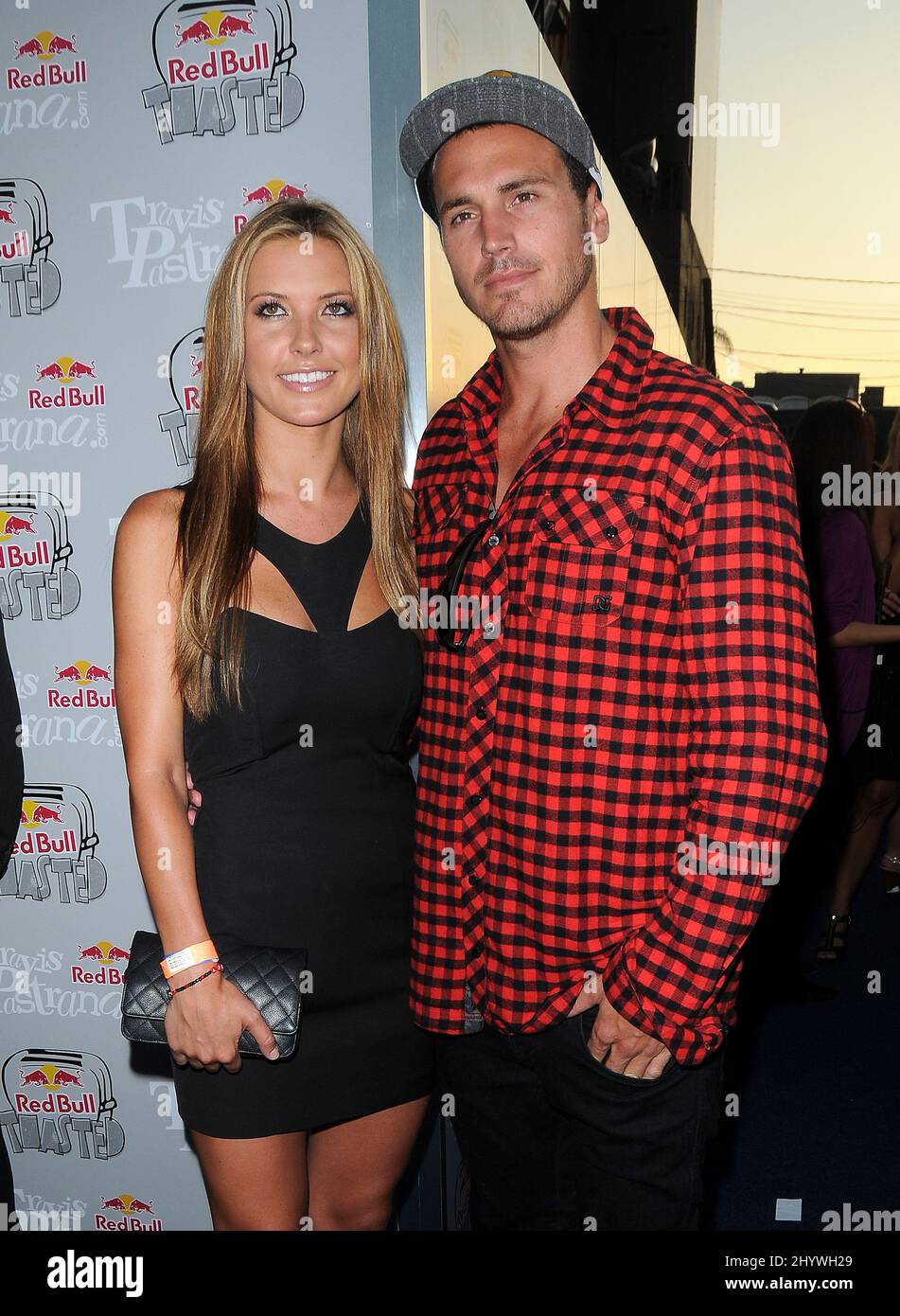 Audrina Patridge and Corey Bohan at the Red Bull Toasted with Travis ...