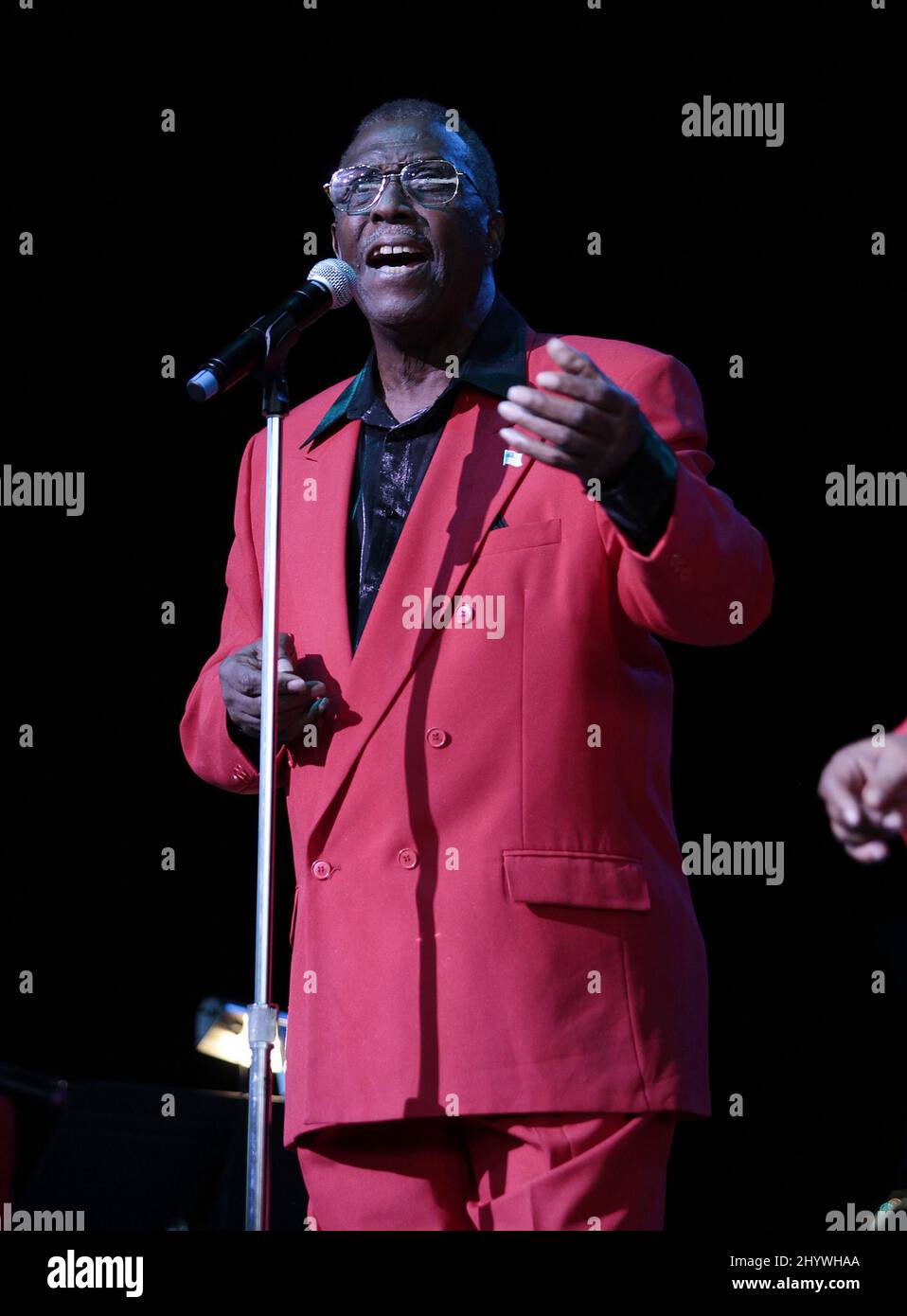 Willie Winfield during Tony DeLauro's Original NY Doo Wopp Show, held ...