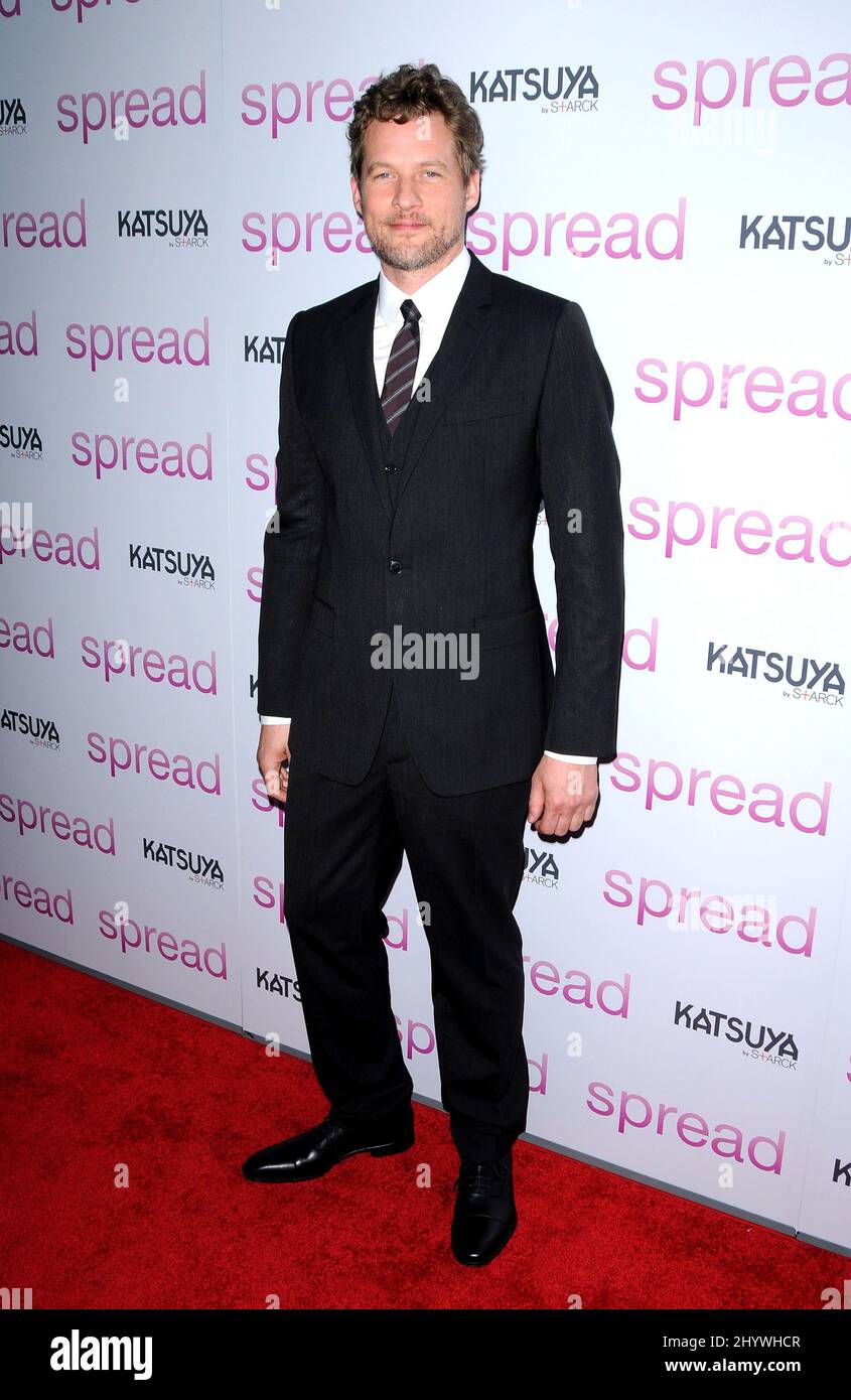 James Tupper arriving at the screening of 'Spread' in Hollywood ...