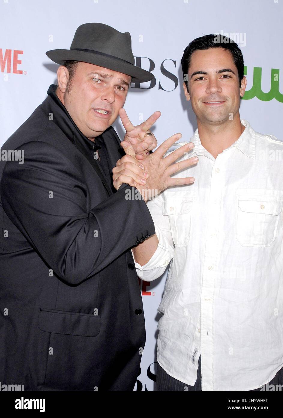 Jeremy Ratchford and Danny Pino arriving to the .Summer 2009 TCA Party ...