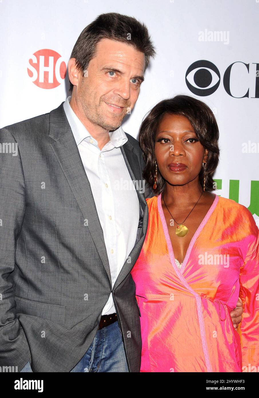 Roderick Spencer and Alfre Woodard arriving to the .Summer 2009 TCA ...