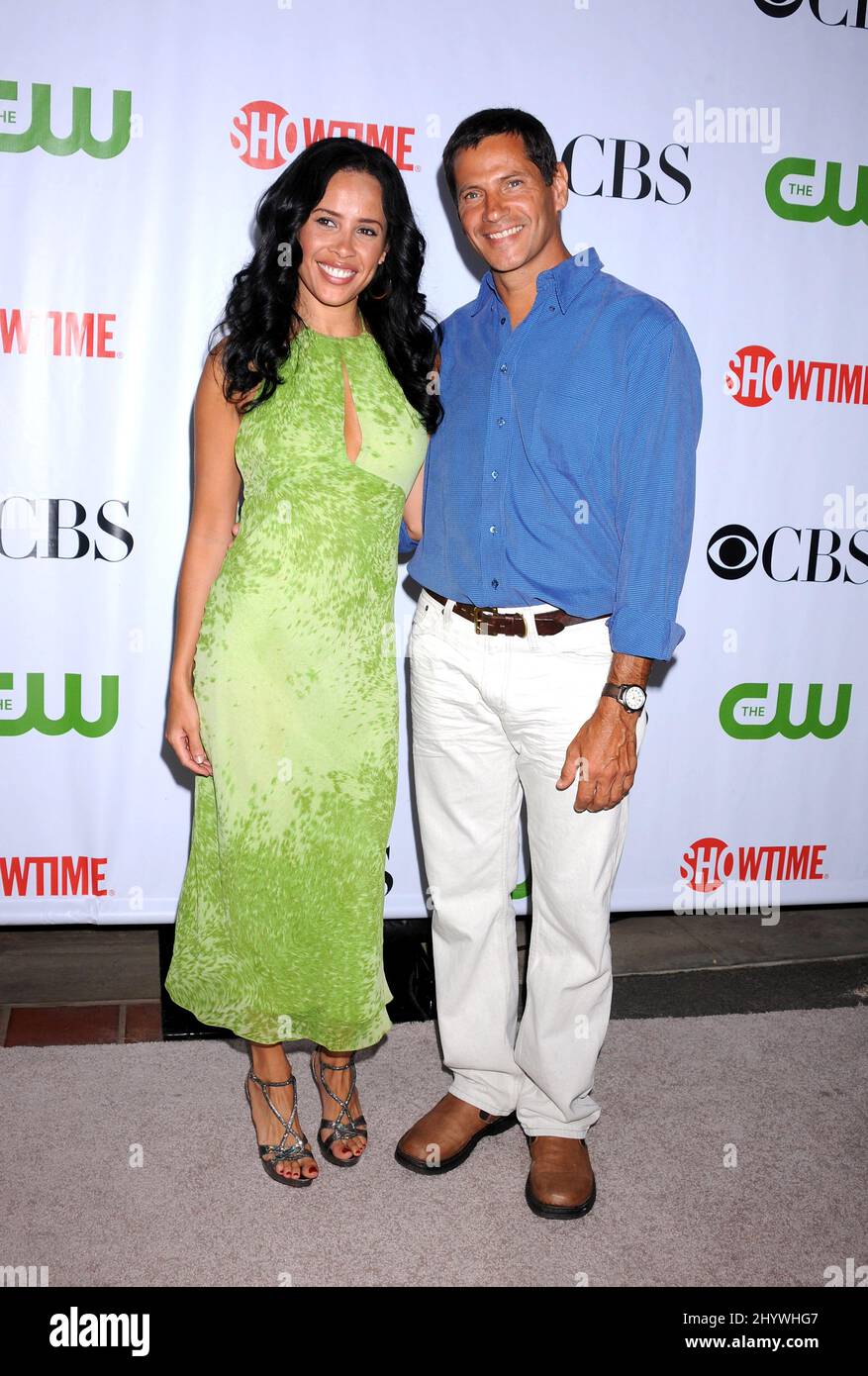 Thomas Calabro arriving to the .Summer 2009 TCA Party-CBS-SHOWTIME-CW ...