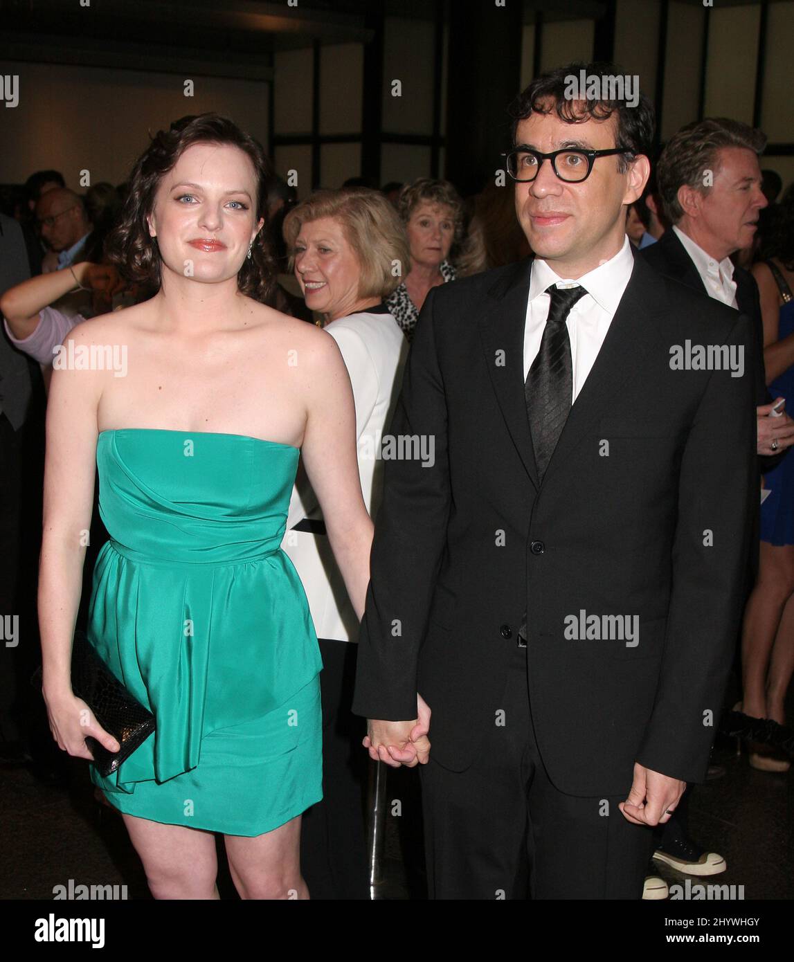 Elisabeth Moss and Fred Armisen at the 'Mad Men' Season 3 Premiere held ...