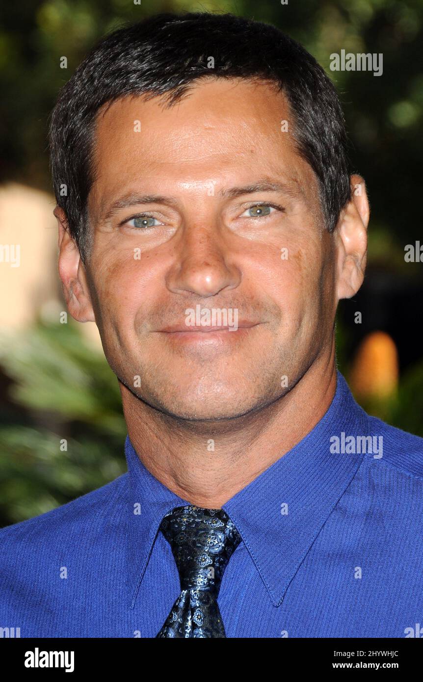 Thomas Calabro arriving at the The CW's Television Critics Association ...